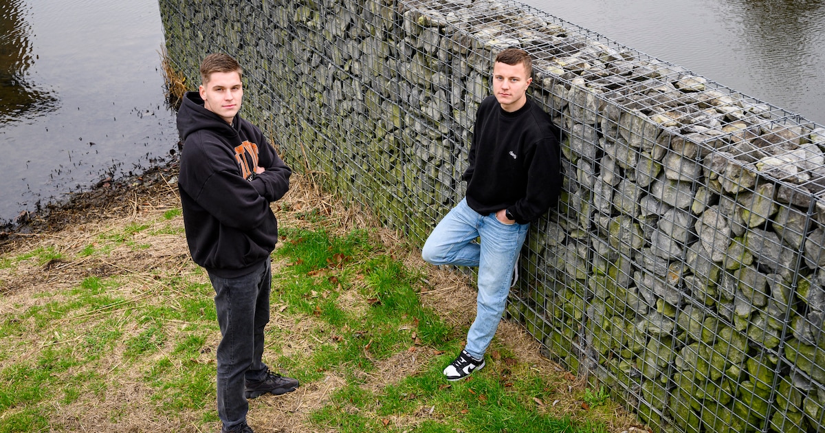 Ramon (FC Utrecht) en Luuk (SV Spakenburg) speelden samen in de jeugd ...