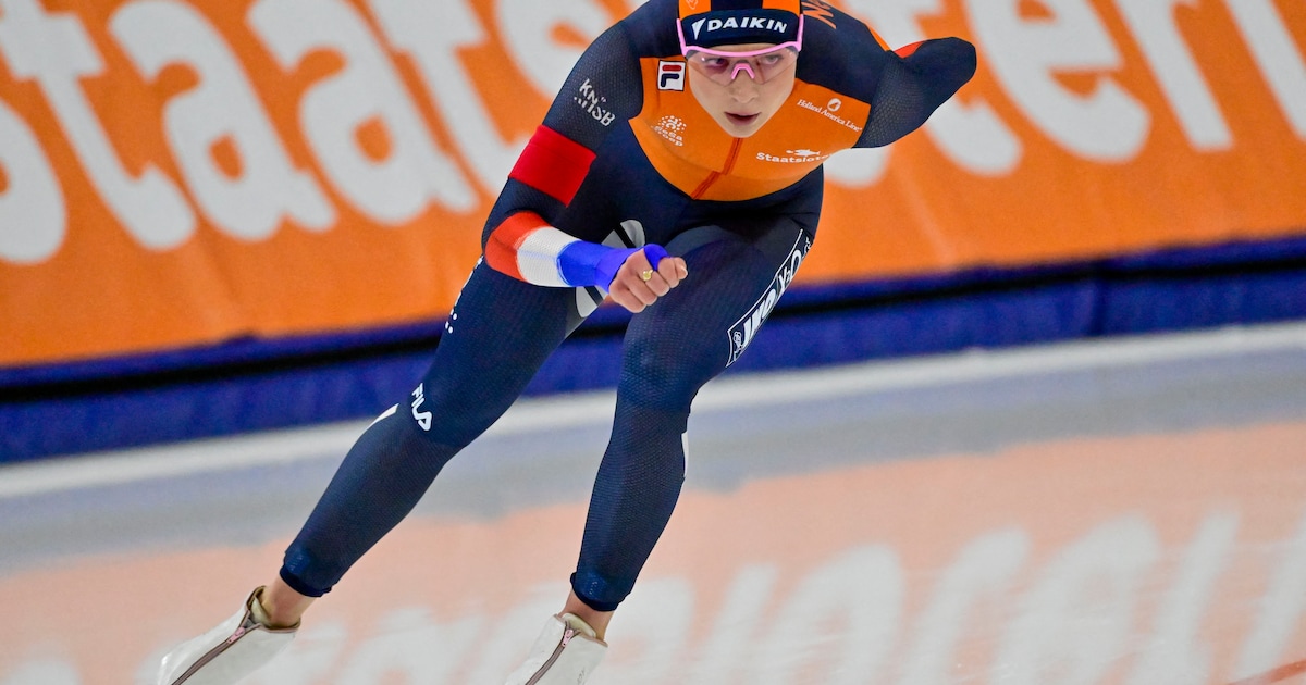 Joy Beune maakt favorietenrol waar en is ook de sterkste op 1500: ‘Ik ...