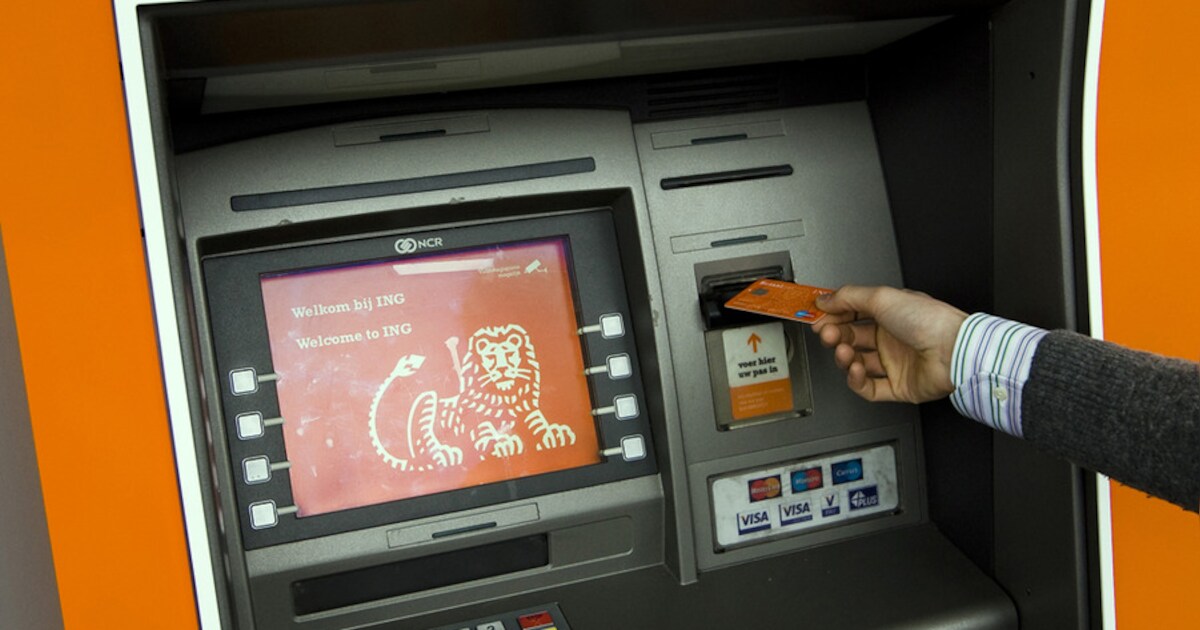 ING: maximaal 250 euro pinnen voor jongeren | Economie | AD.nl