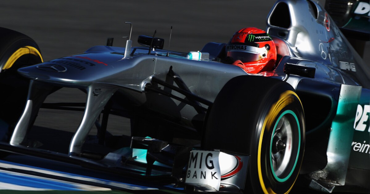 Ook nieuwe Mercedes F1 met knik in de neus | Sport | AD.nl