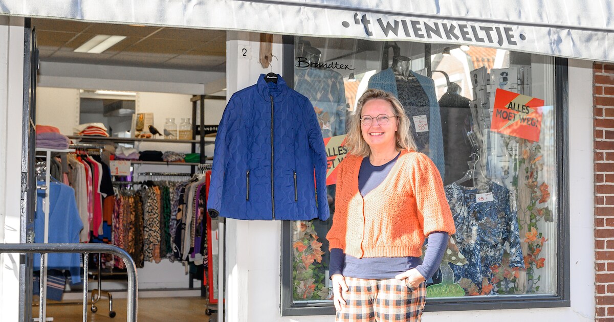 Burghs kledingwinkeltje strijkt neer in Goes: 'Het wordt een soort ...