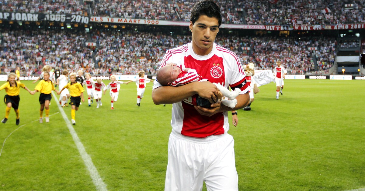 Suárez scoort altijd in eerste wedstrijd na geboorte van zijn drie ...