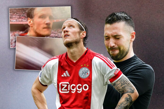 Emoties bij Ajax na mislopen titel: Wout Weghorst geeft klap aan camera, tranen bij trainer ...