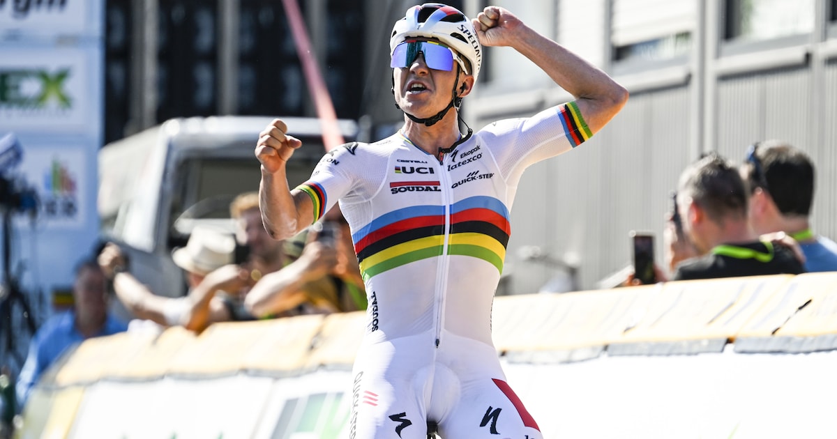 Remco Evenepoel wint Belgisch kampioenschap, Peter Sagan loopt negende ...