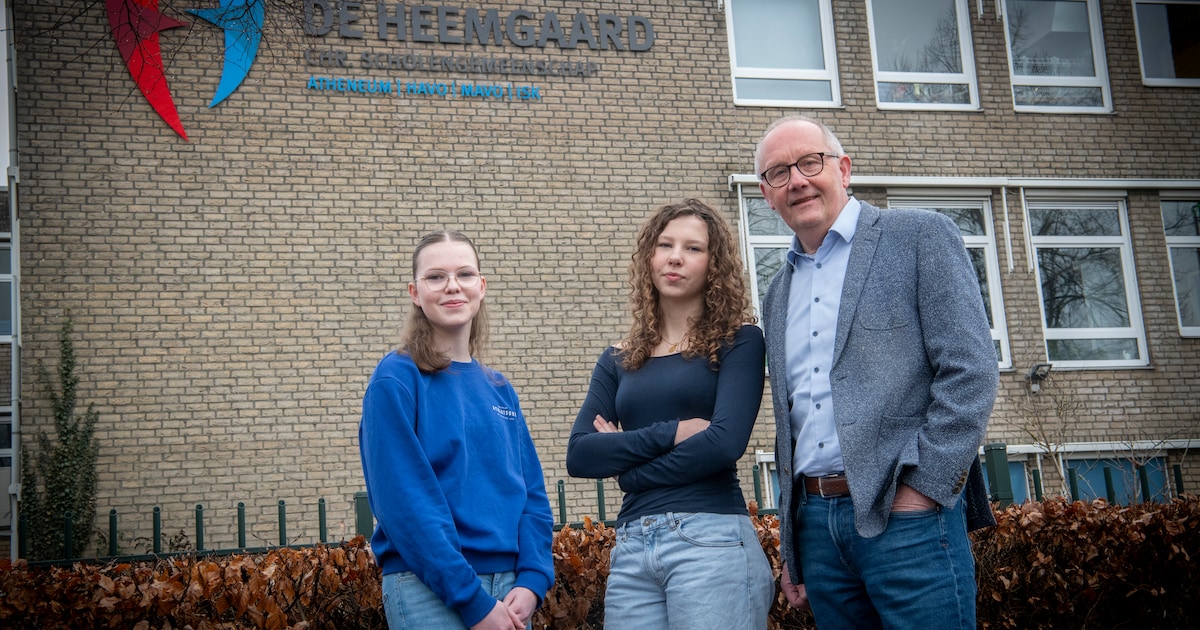 Waarom de naam van deze Apeldoornse middelbare school op een muur in ...