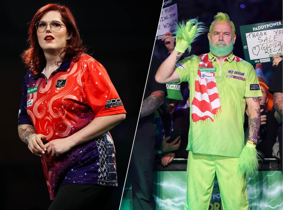 Noa-Lynn van Leuven uitgeschakeld op WK darts door ‘Grinch’ Peter ...