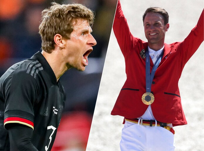 Thomas Müller viert olympisch goud dankzij ‘zijn paard’ met ludieke ...