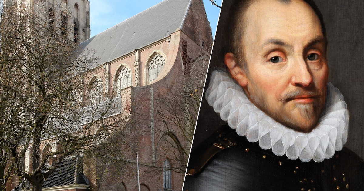 Historische Brielse kerk waarin Willem van Oranje trouwde in de verkoop ...