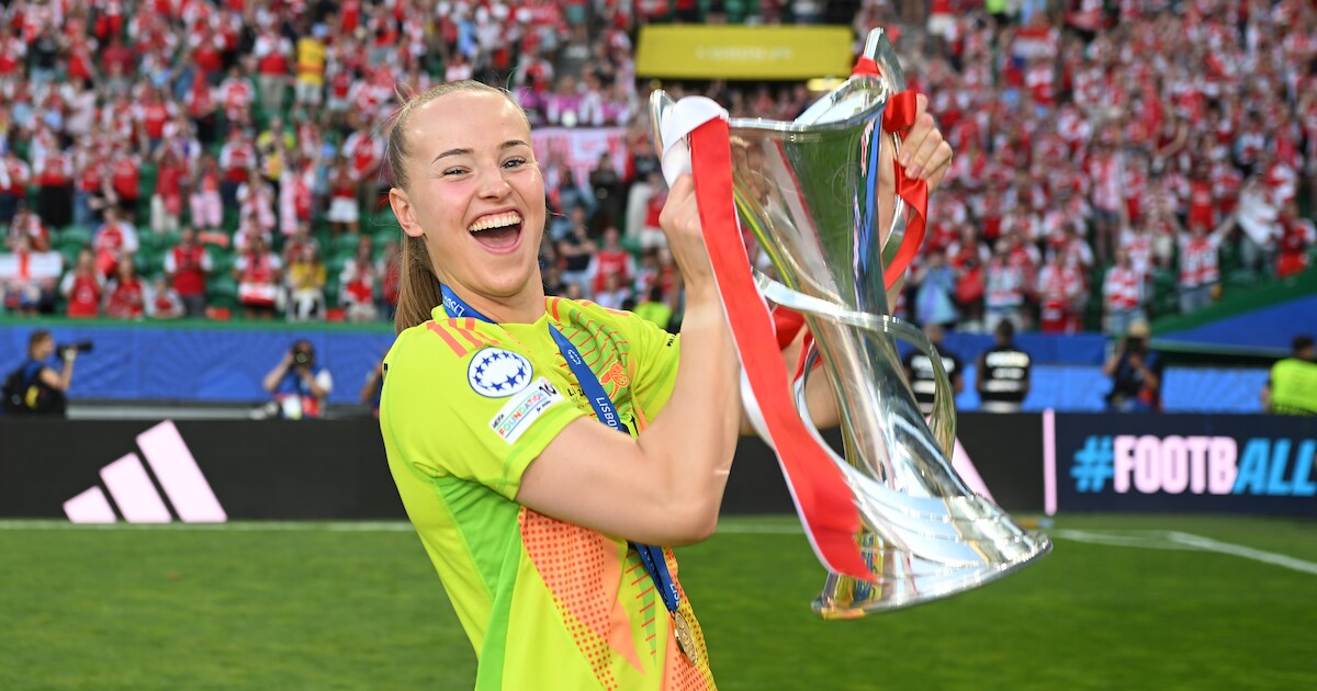 Ontroering bij Daphne van Domselaar na Champions Lea­gue-winst: ‘Poeh ...