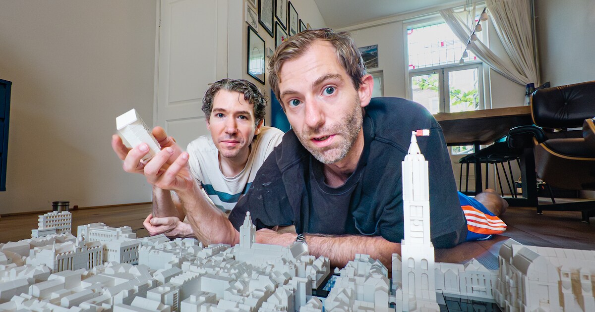 Blokje voor blokje: broers bouwen Utrecht met ruim 150.000 Lego ...