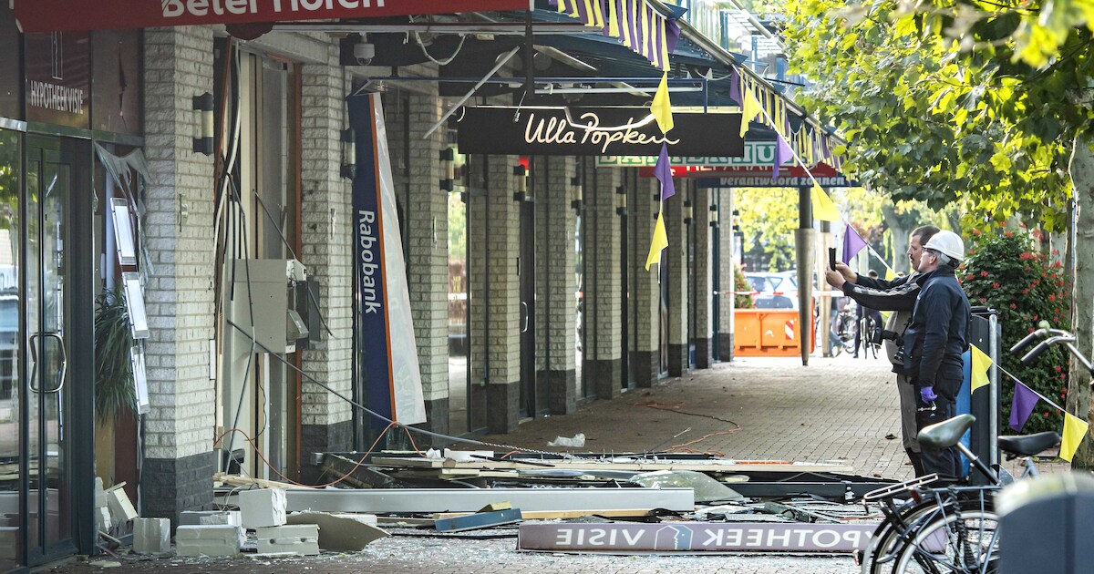 Ooggetuigen plofkraak: ‘Opschieten, opschieten’, riepen de overvallers ...