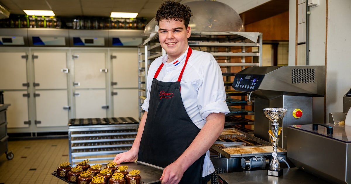 Rens (18) won onverwachts banketbakkersprijs: ‘Opeens hoorde ik mijn ...