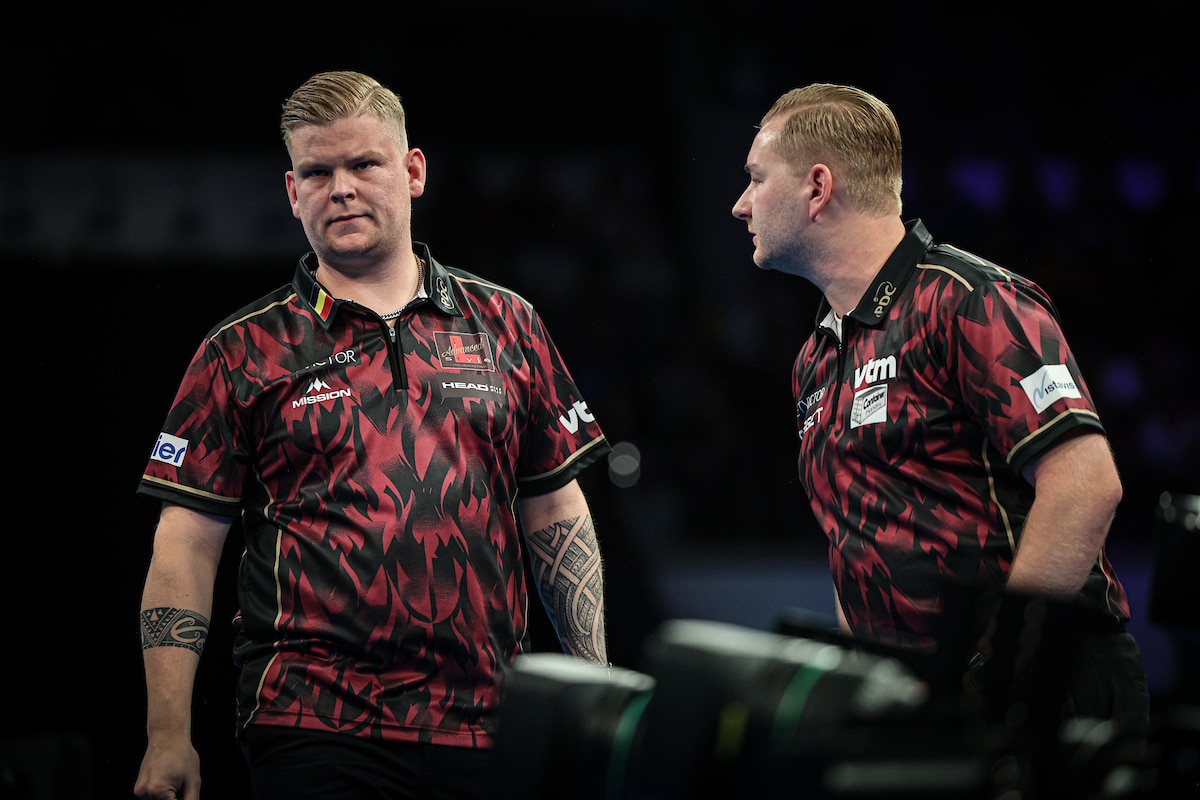 World Cup of Darts | Belgen geven voorsprong uit handen en verliezen ...