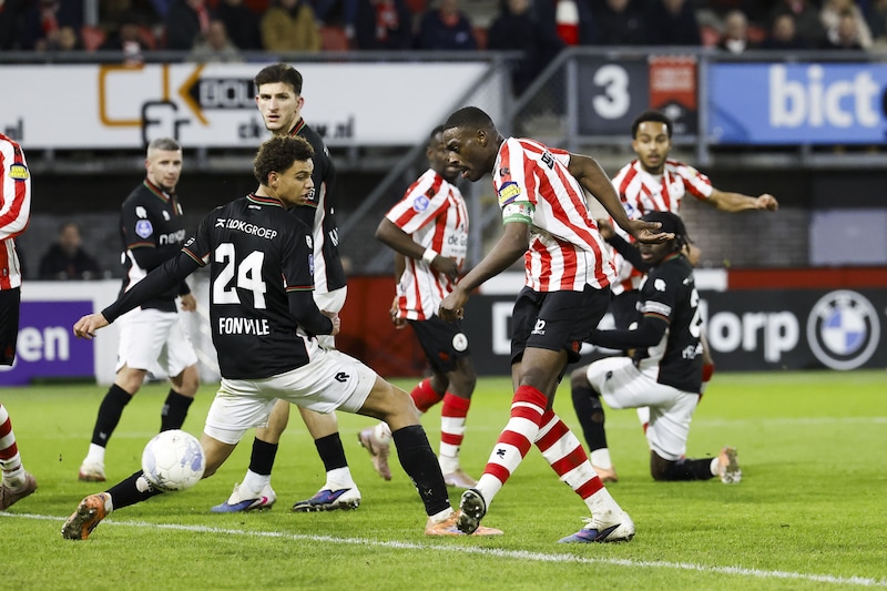 NEC morst voor tweede week op rij punten: Sparta houdt Nijmegenaren op ...