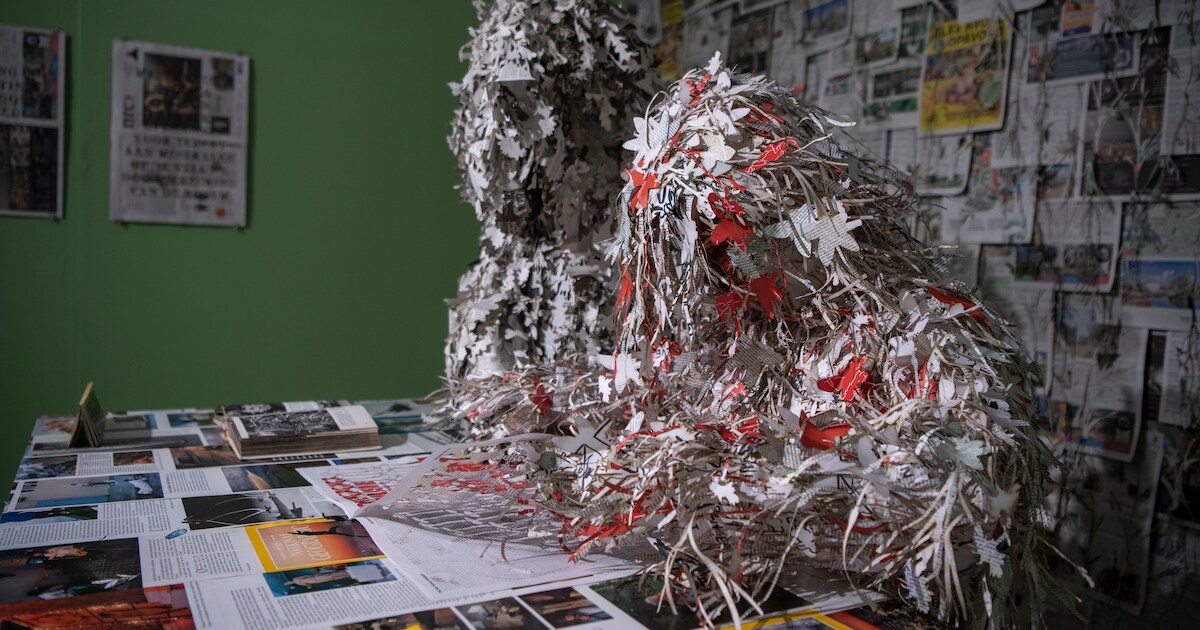 Veluwse dieren en planten spreken in eigen krant op Coda Paper Art ...