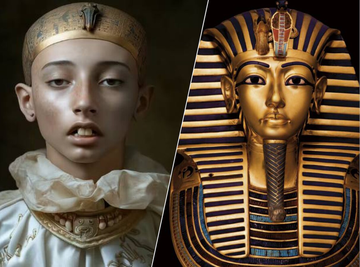 AI onthult na 3300 jaar het ‘echte’ gezicht van Toetanchamon ...