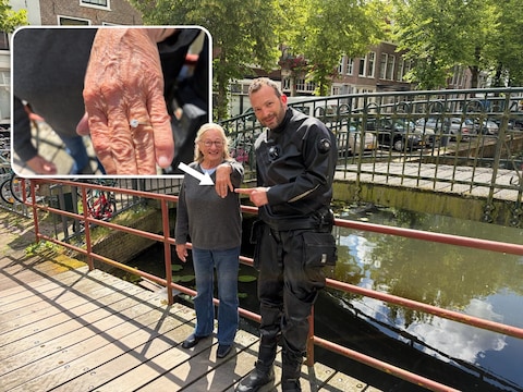 Ineke verliest erfstuk van moeder, maar dan is duiker Jochem daar: ‘Ik ...