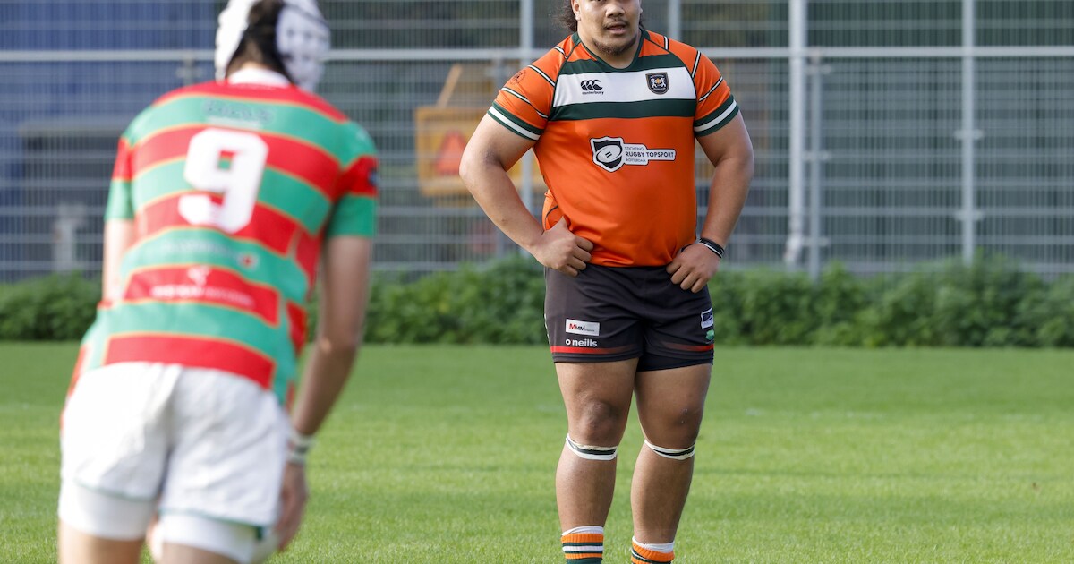 Nieuwe krachtpatser bij RRC: Melvin Lottu Poseta, de rugbyer met 5XL ...