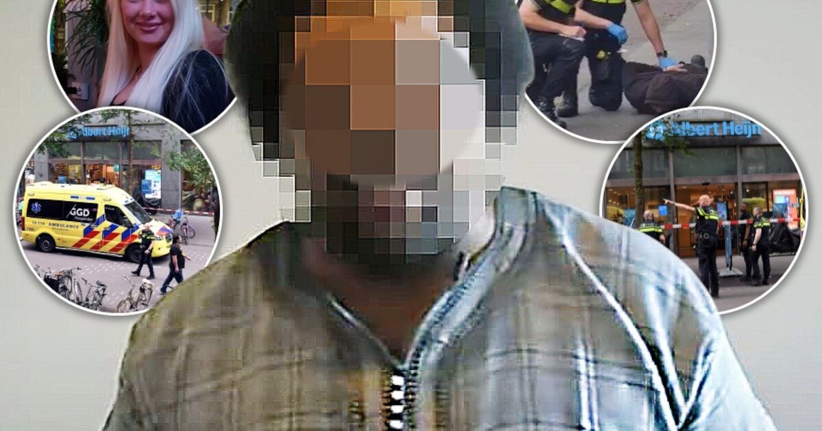 Jamel L. die uit het niets een supermarktmedewerkster doodstak, opnieuw ...