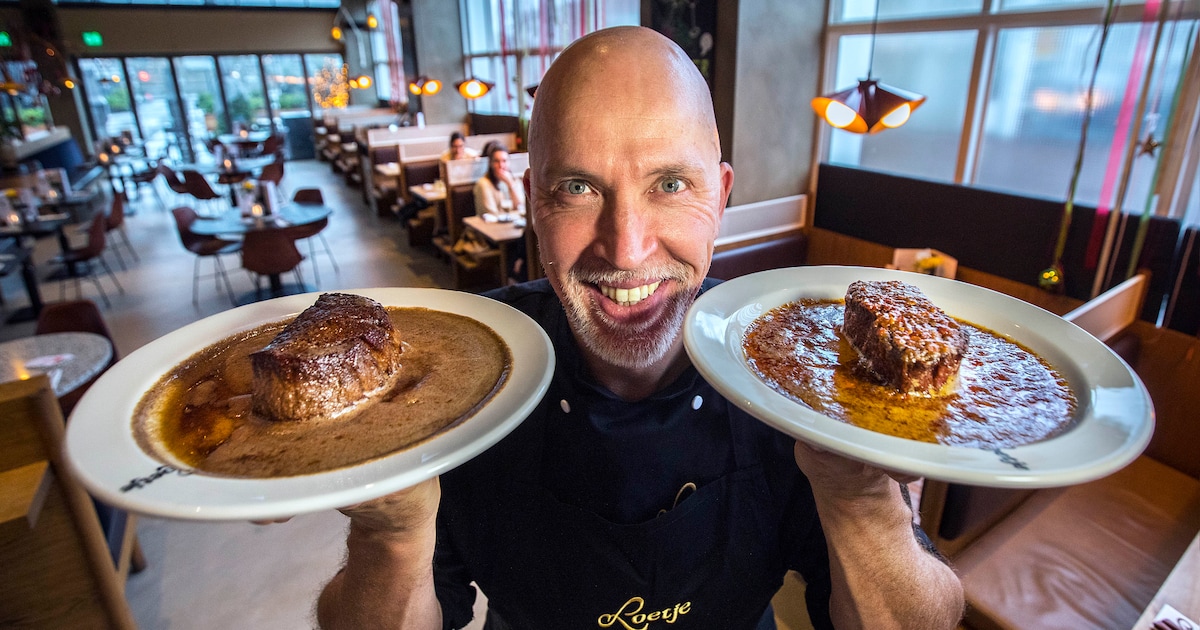 Ook een 3D-geprinte biefstuk bevalt bij Loetje | Den Haag | AD.nl