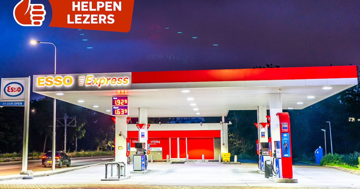 ‘Dit is voor mij een veel te dure tankbeurt bij de Esso Express ...