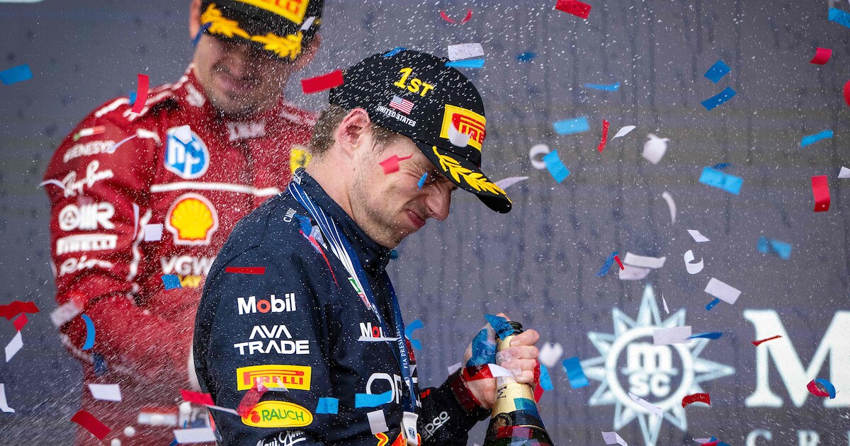 Stand Formule 1 | Max Verstappen neemt flinke hap uit achterstand en mag blijven hopen op vijfde ...