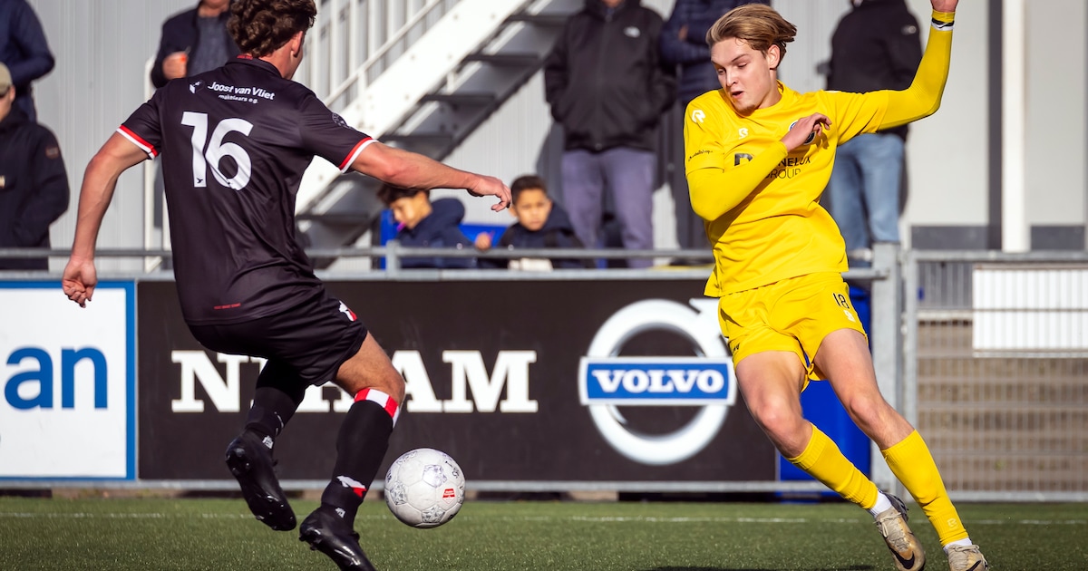 Milan van den Berg (20) belangrijk voor Poortugaal in strijd om ...
