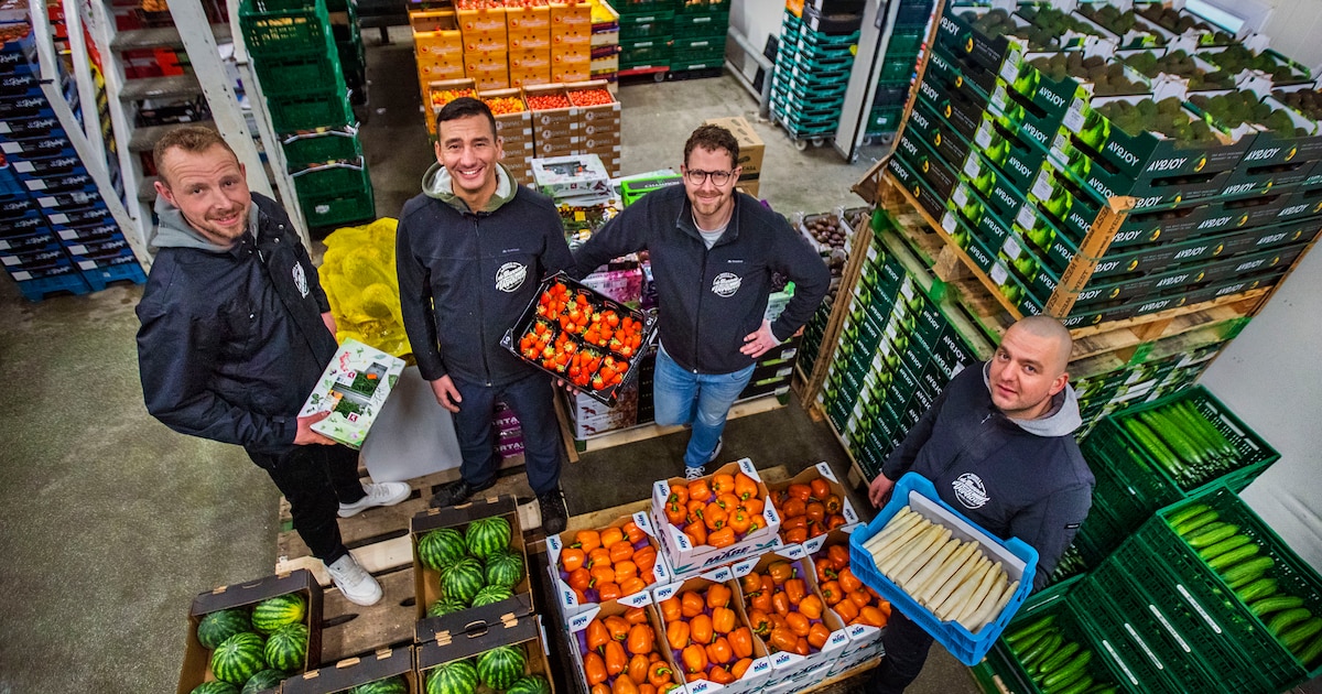 Geen gewoon werk: nog voor de chef in de keuken staat, staan groente en ...