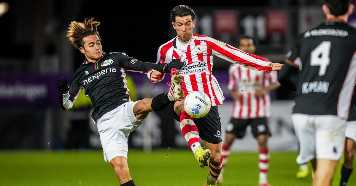 NEC morst voor tweede week op rij punten: Sparta houdt Nijmegenaren op ...