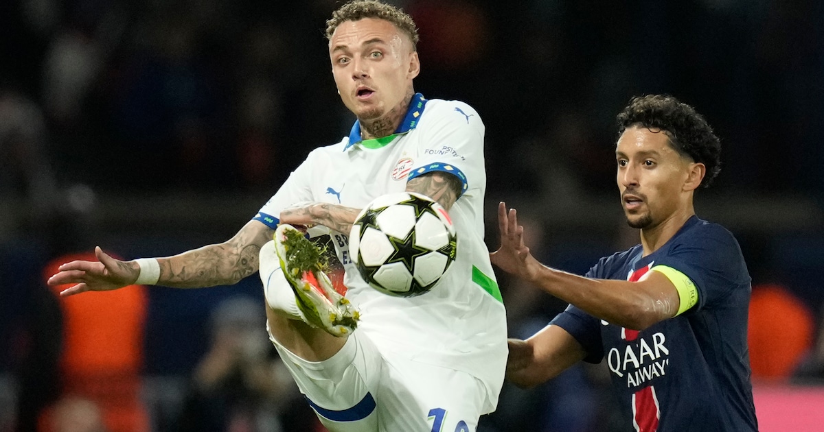 Franse media oordelen hard over PSG, wel lof voor PSV’er Noa Lang ...