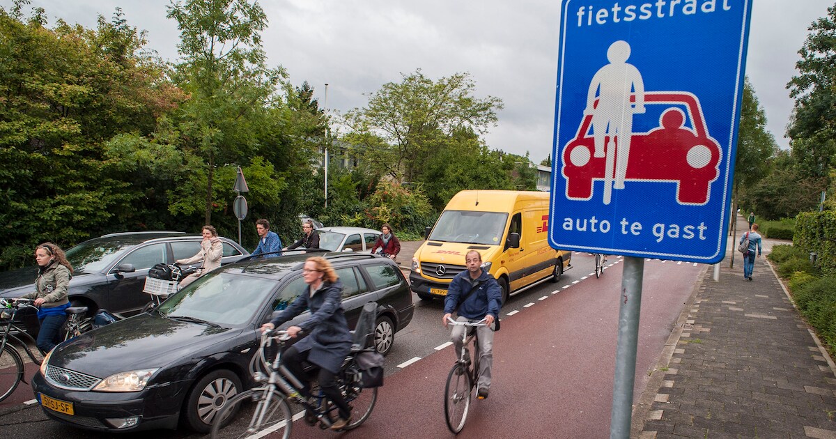 In Utrecht, ‘de beste fietsstad ter wereld’, gebruikt 51 procent de ...