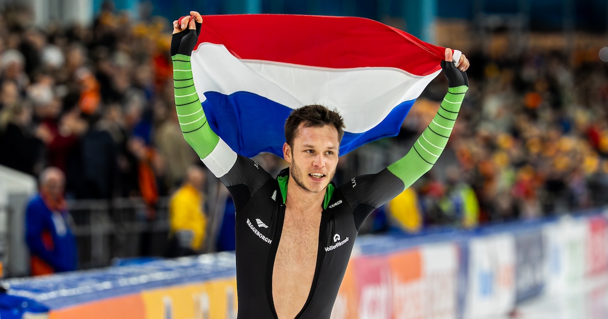 Nederlands kampioen Marcel Bosker over bijrol in de team pursuit: ‘Ze ...