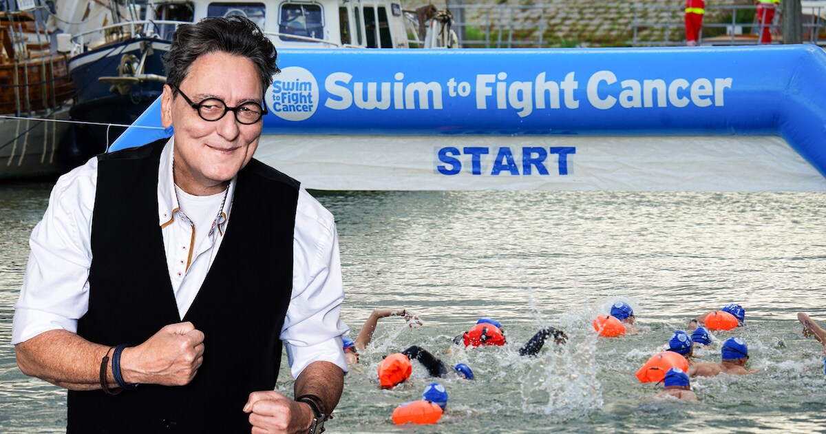 Er mogen nog best wel wat meer mensen meezwemmen met Swim to Fight ...