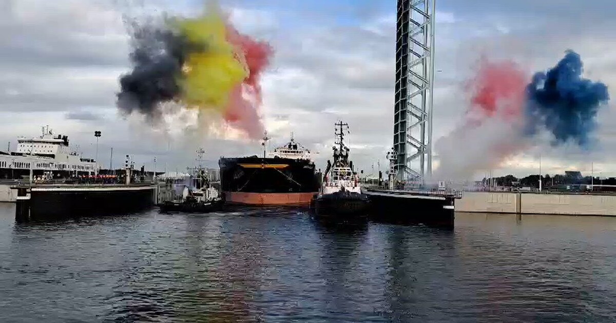 VIDEO | Opening van nieuwe miljarden kostende zeesluis in Terneuzen ...