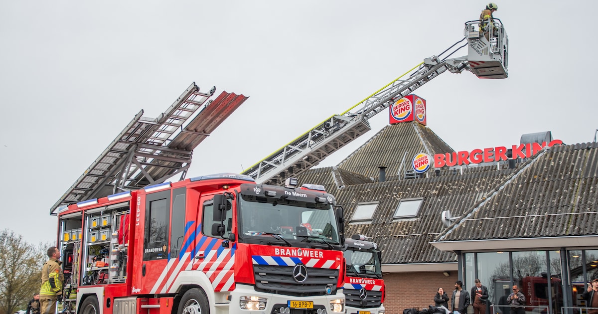 Bezoekers van Burger King in De Meern opgeschrikt door korte brand in ...