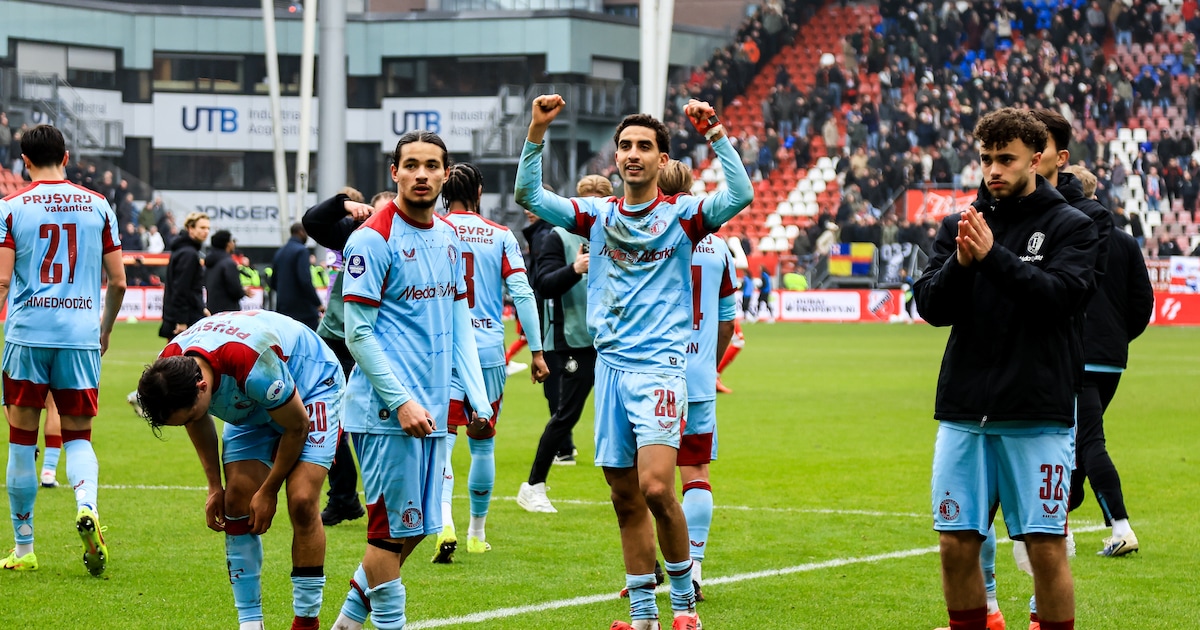 Feyenoord heeft aan vroege goal genoeg voor belangrijke uitzege op ...