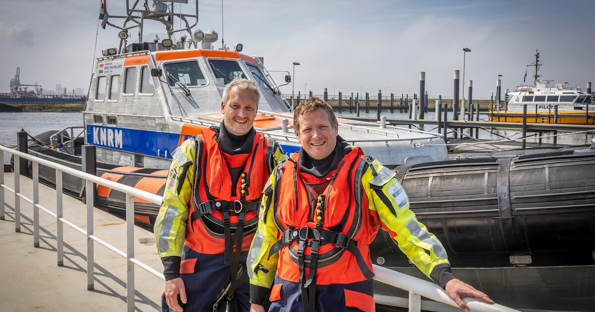 Rick en Stefan zijn redders op zee: ‘Alleen teamplayers houden dit werk ...