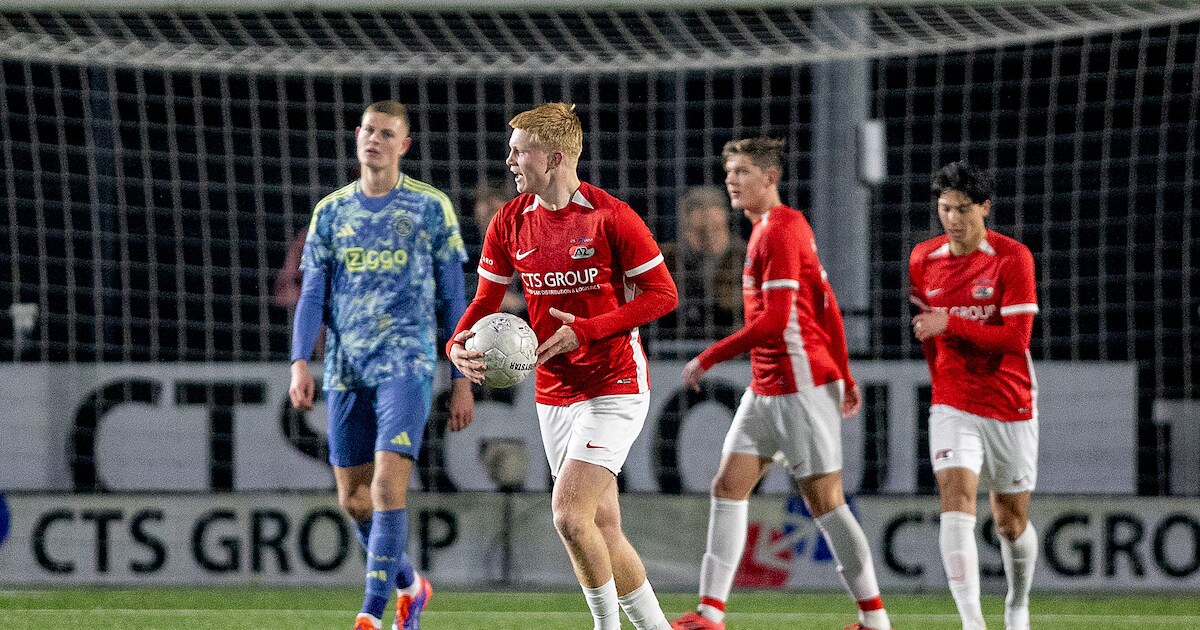Jong AZ geeft goede voorbeeld met zege op Jong Ajax | Sport | AD.nl