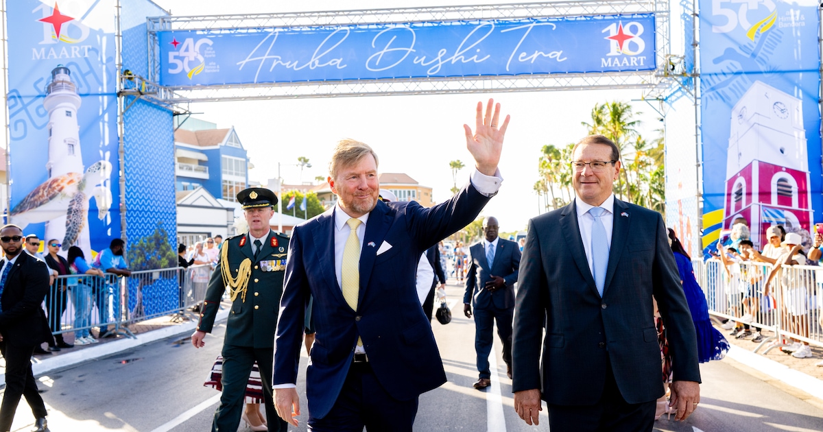 Tijdens bezoek aan Curaçao en Aruba maakt Willem-Alexander duidelijk ...