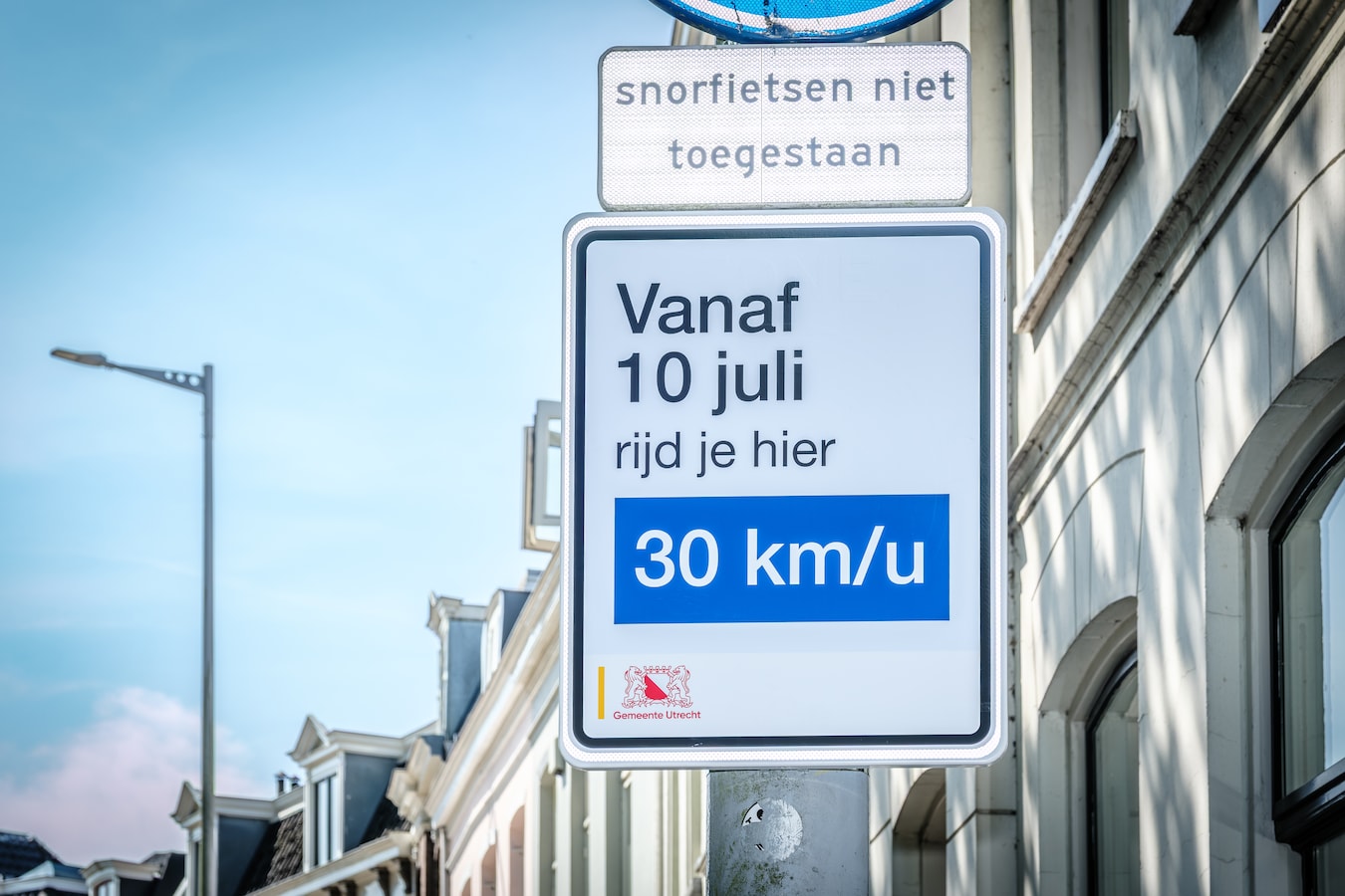 Op liefst 270 wegen in Utrecht gaat snelheid omlaag naar 30 km per uur ...