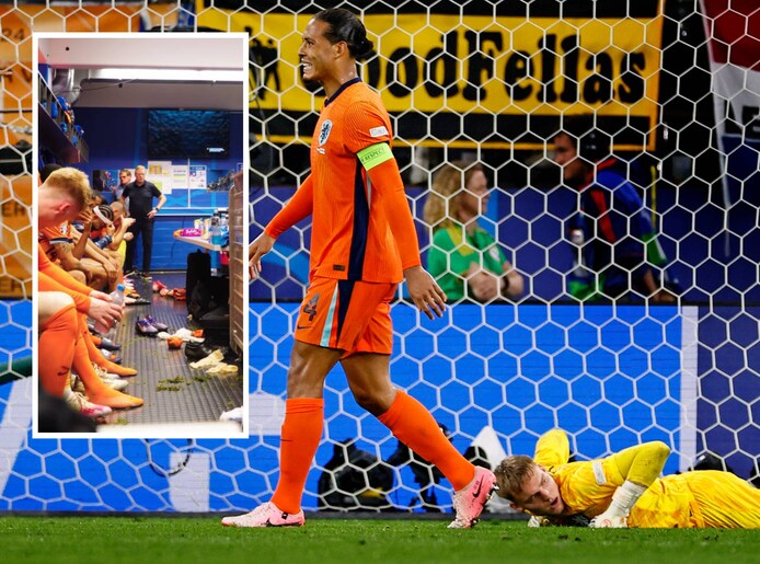 Uniek kijkje in de Oranje-kleedkamer: dit zei Ronald Koeman na de EK ...