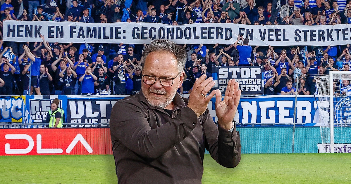 Henk de Jong geraakt door eerbetoon bij De Graafschap: ‘Dit is niet ...