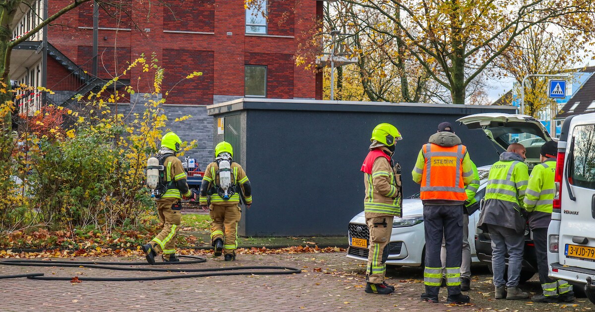 Grote stroomstoring door brand in spanningsstation in Maassluis ...