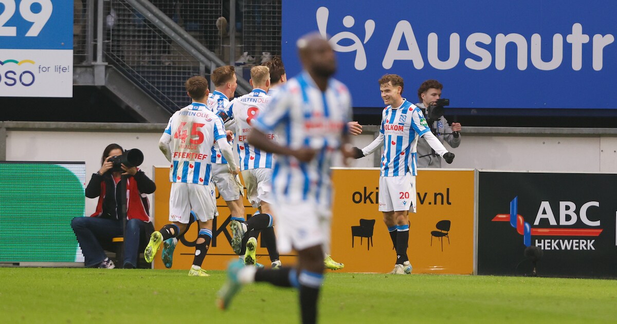 Heerenveen ontsnapt dankzij VAR en wint van furieus Go Ahead Eagles: ‘Dit is een schandalige ...