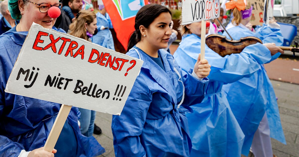 Ziekenhuispersoneel gaat half april staken: ‘Vooral treurig dat het ...