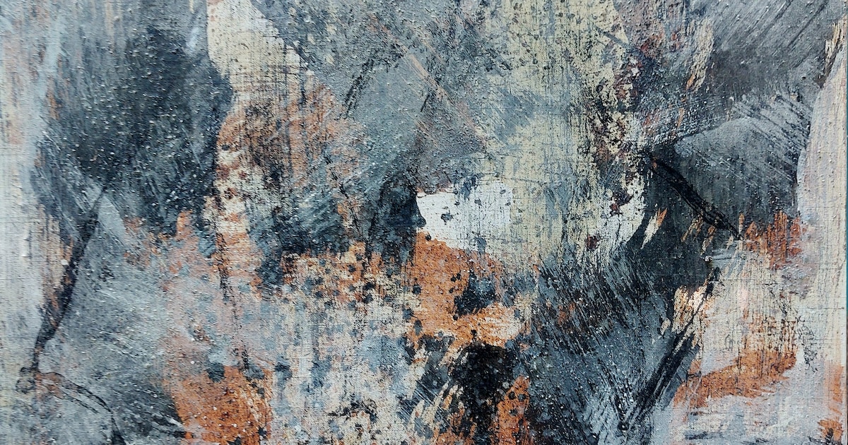 Bart Elfrink schildert met as en aarde om te laten zien hoe het klimaat ...