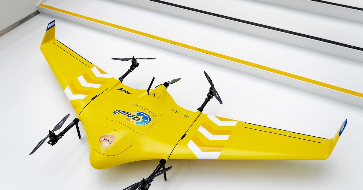 ANWB test medische drone tussen Zwolle en Meppel | Tech | AD.nl