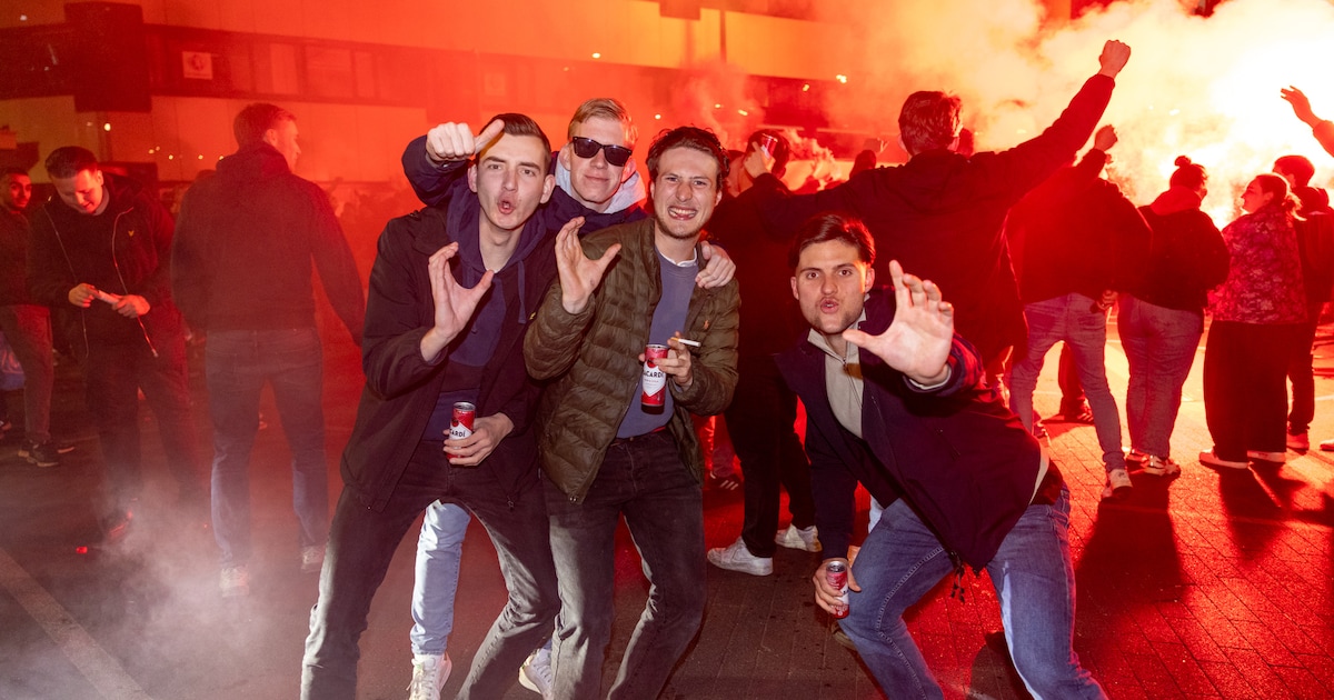 Feest in Utrecht nadat FC Utrecht naar Europa gaat: ‘De club leeft weer ...
