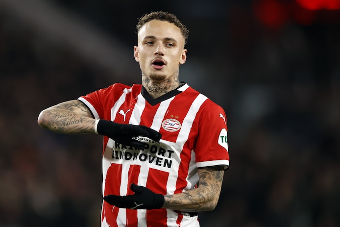 Noa Lang na show van PSV tegen FC Twente: ‘Hebben we het op onze heupen, dan is er geen houden ...