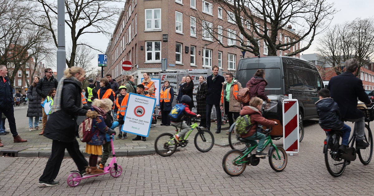 Auto’s niet welkom bij deze Rotterdamse basisschool: ‘Dit loopt als een ...